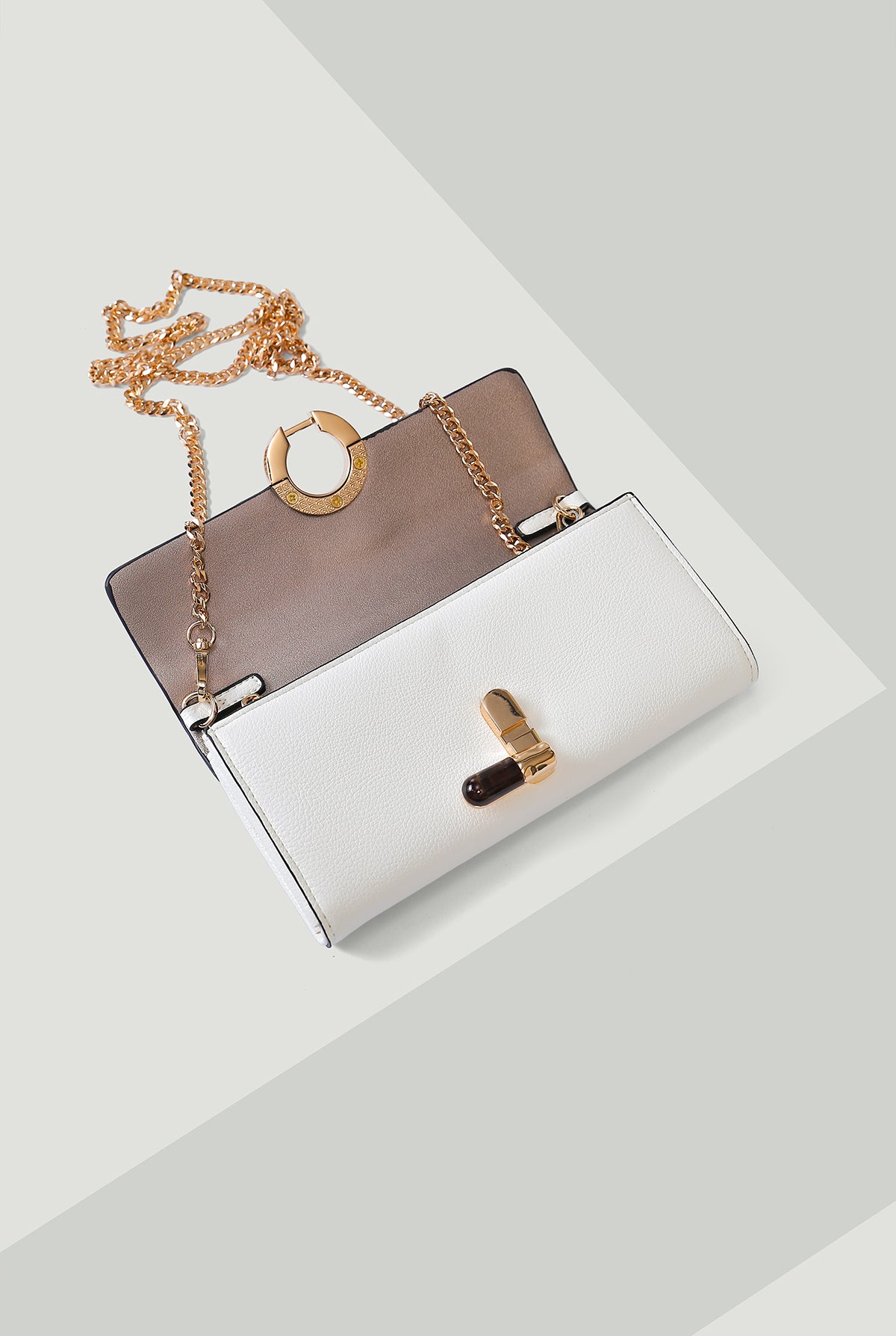 Sara Di Mocha/White Purse – Luella Grey Pakistan